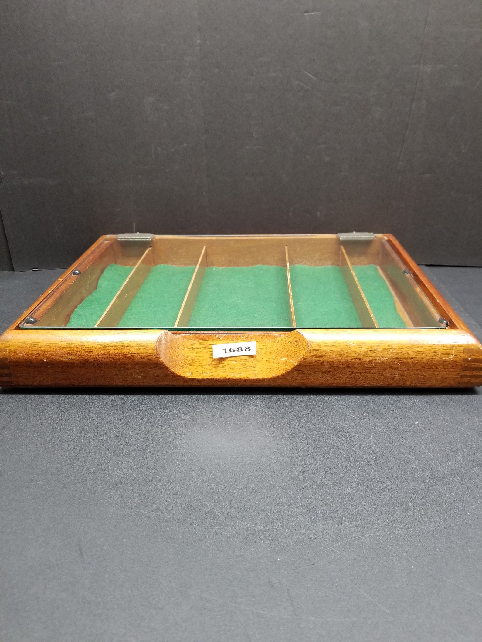 Antique Wood Glass Store Counter Display Case With Hinged - Etsy