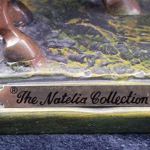 Vintage the Natelia Collection Mare and Foal Horses Statue - Etsy
