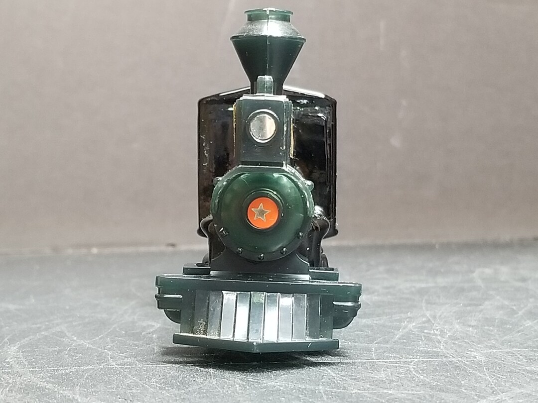 Vintage Avon Locomotive Mason Machine Works After Shave 5 Oz Fl Green ...