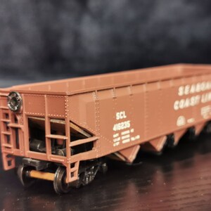 Vintage Seaboard Coast Line Hopper Car 416235 With Rusty Axles - Etsy