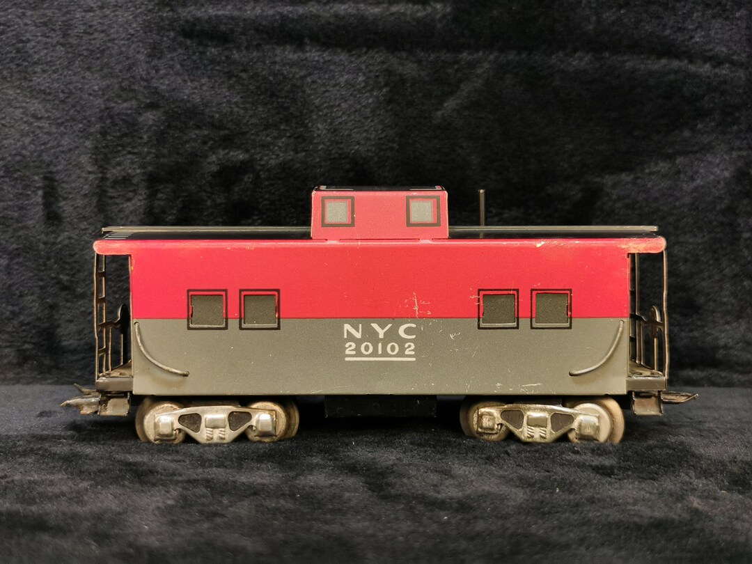 Vintage Marx O Scale 3/16" Series New York Central Caboose Car NYC ...