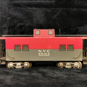 Vintage Marx O Scale 3/16" Series New York Central Caboose Car NYC ...