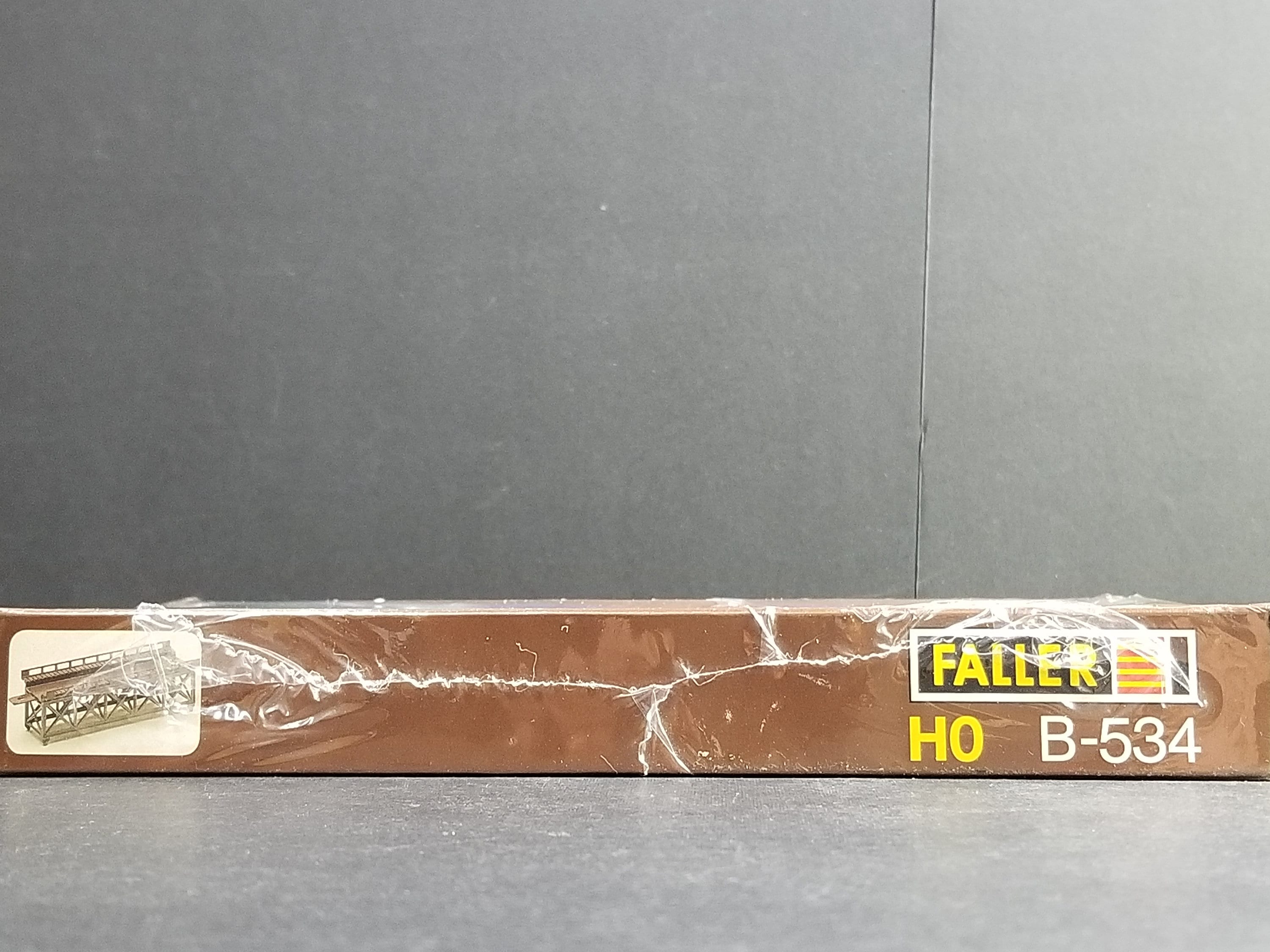 Faller HO Scale Model Kit Bridge Railroad Support Kit B534 - Etsy