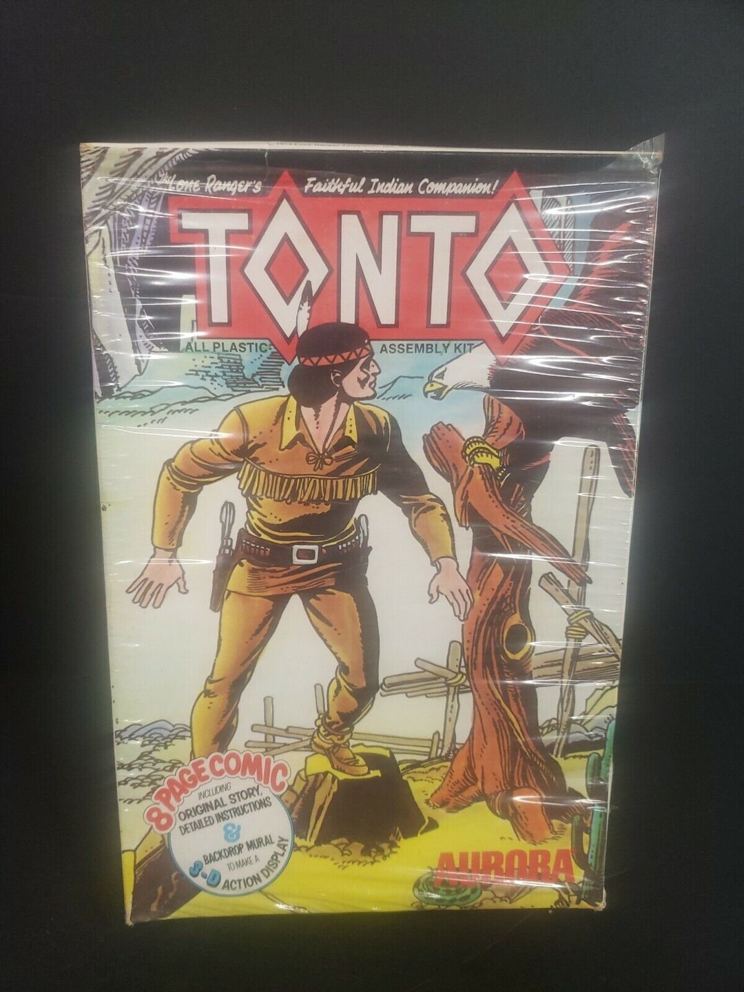 Vintage Aurora (1974) Tonto Lone Ranger Model Kit Unbuilt in Box - Etsy