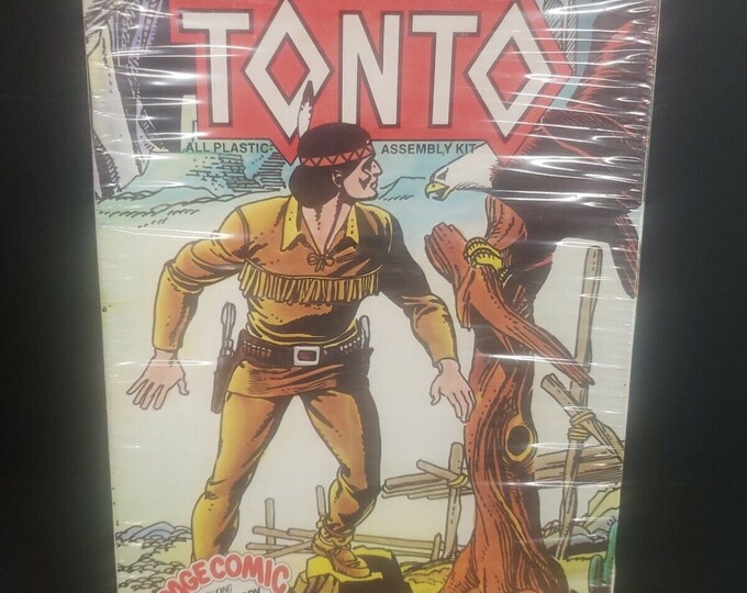 Vintage Aurora (1974) Tonto Lone Ranger Model Kit Unbuilt in Box - Etsy