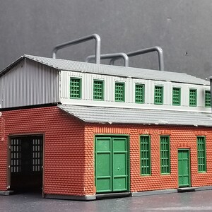 Heljan HO Scale Industrial Building /structure With Loading Station - Etsy