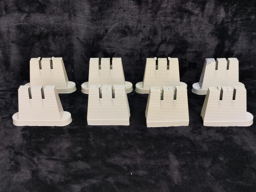 Vintage Atlas HO Scale 3" Bridge Piers Set of 8 - Etsy