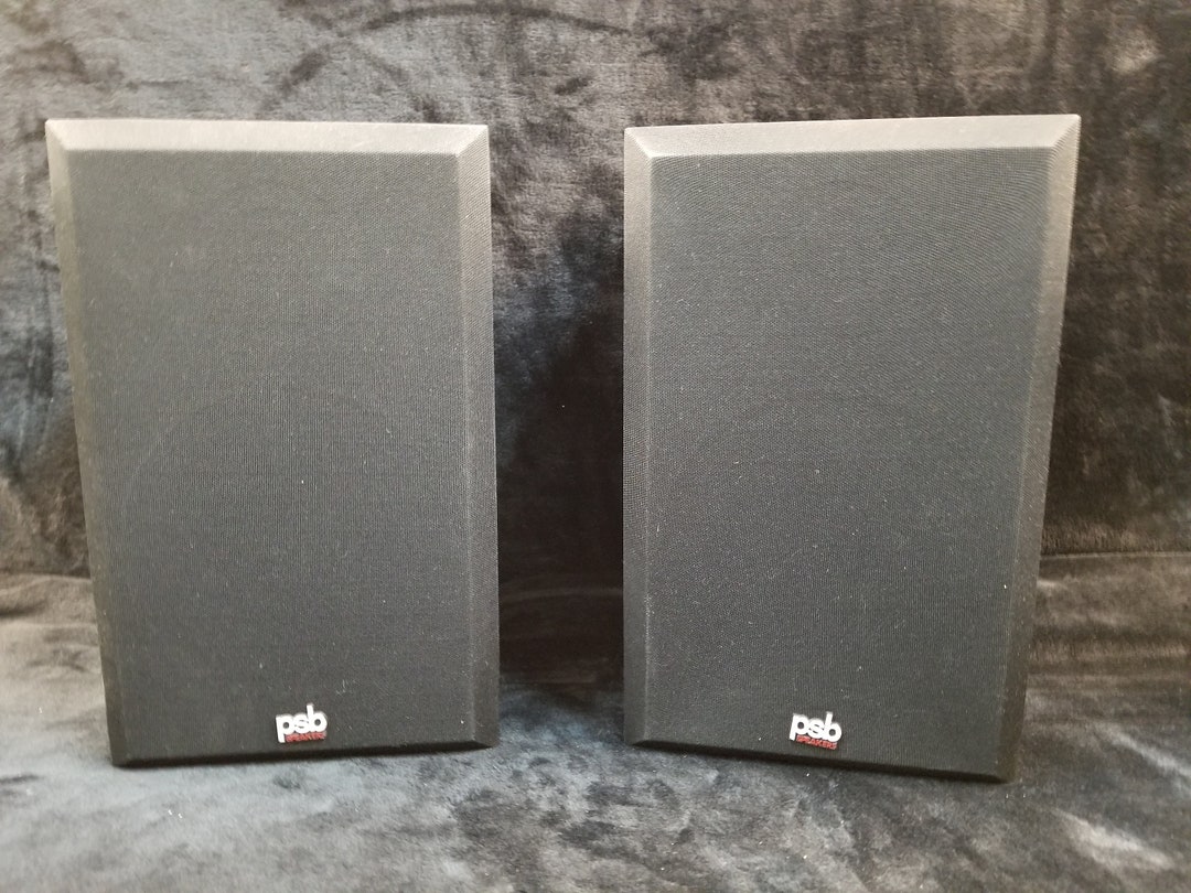 Vintage PSB Pair of Amazing Alpha Stereo Bookshelf Speakers Tested ...