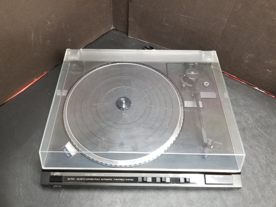 Vintage JVC Quartz Locked Fully Automatic Turntable System Model QL-FX5 ...