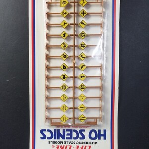 Ho Scale Road Signs - Etsy