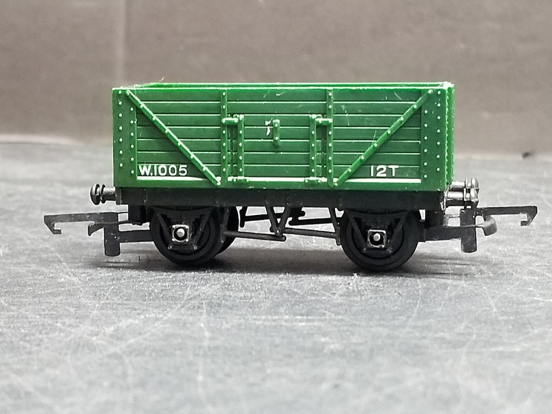 Vintage Tri-ang OO/HO Scale Green Plank Wagon R 10 W.1005 - Etsy