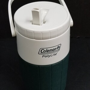Coleman Polylite 2 Liters Jug Cooler Green Classic Vintage Rare - Etsy