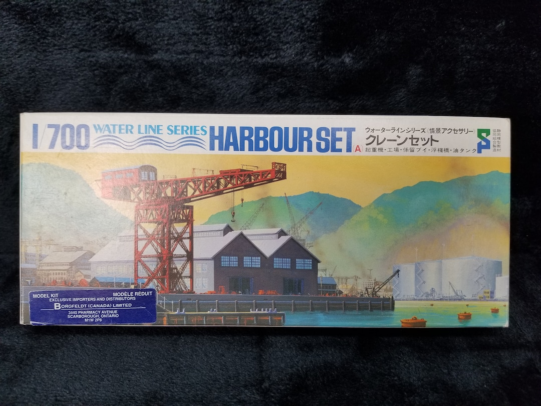 Vintage Tamiya 1:700 Harbour Set Model Kit - New in Box - Etsy