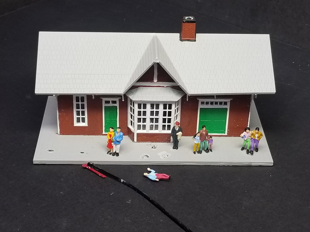 Walthers HO Scale Depot Station Kit Fully Assembled 933-3532 Custom - Etsy