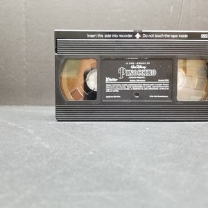 Pinocchio (french Version) Walt Disney VHS - Etsy
