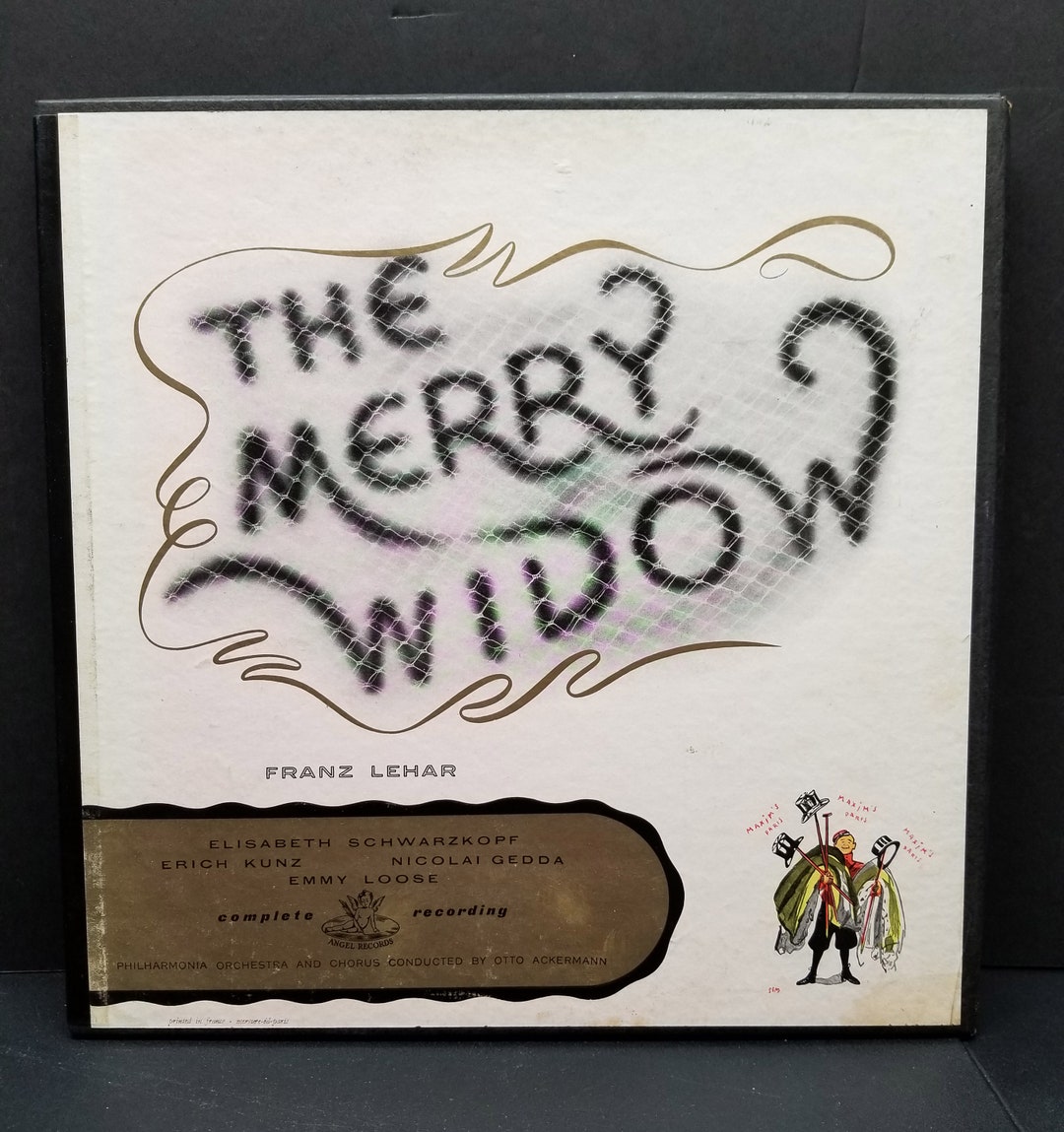 Franz Lehar the Merry Widow Angel 2 LP Box Set - Etsy