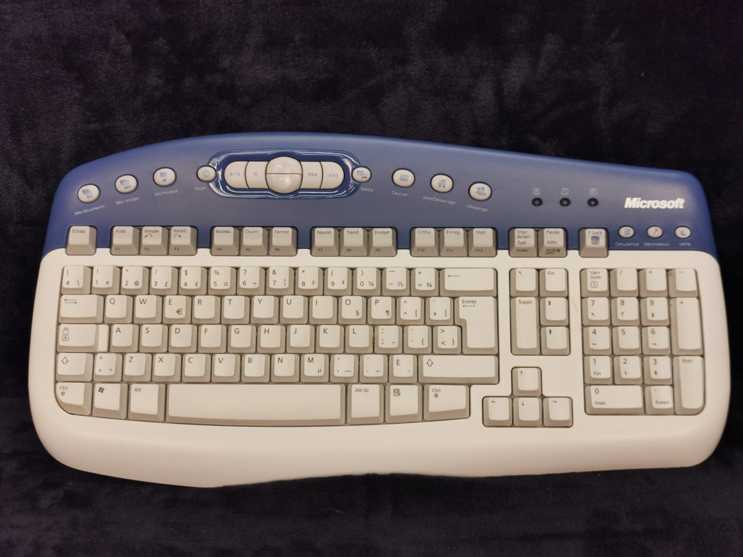 Microsoft PS2 Multimedia Keyboard 1.0A - Etsy