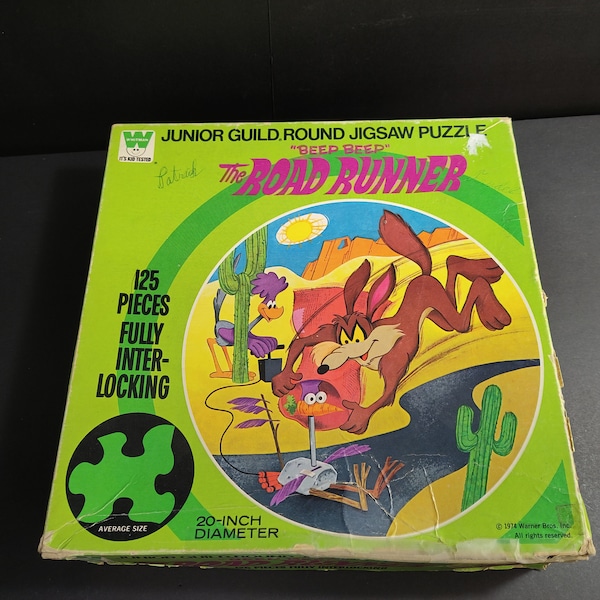 Round Jigsaw Puzzle - Etsy