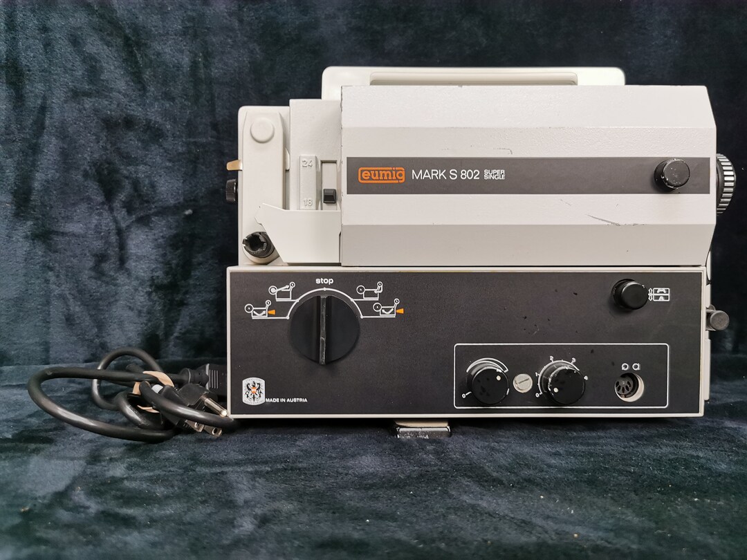 Vintage Eumig Mark S 802 Super Single Projector With Cable Film Projection - Etsy