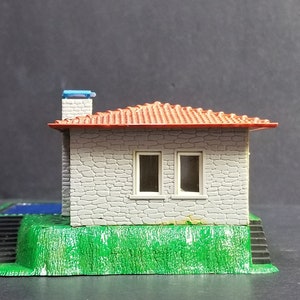 Pola Quick HO Scale Ranch Contemporary House With Pool Built Custom ...