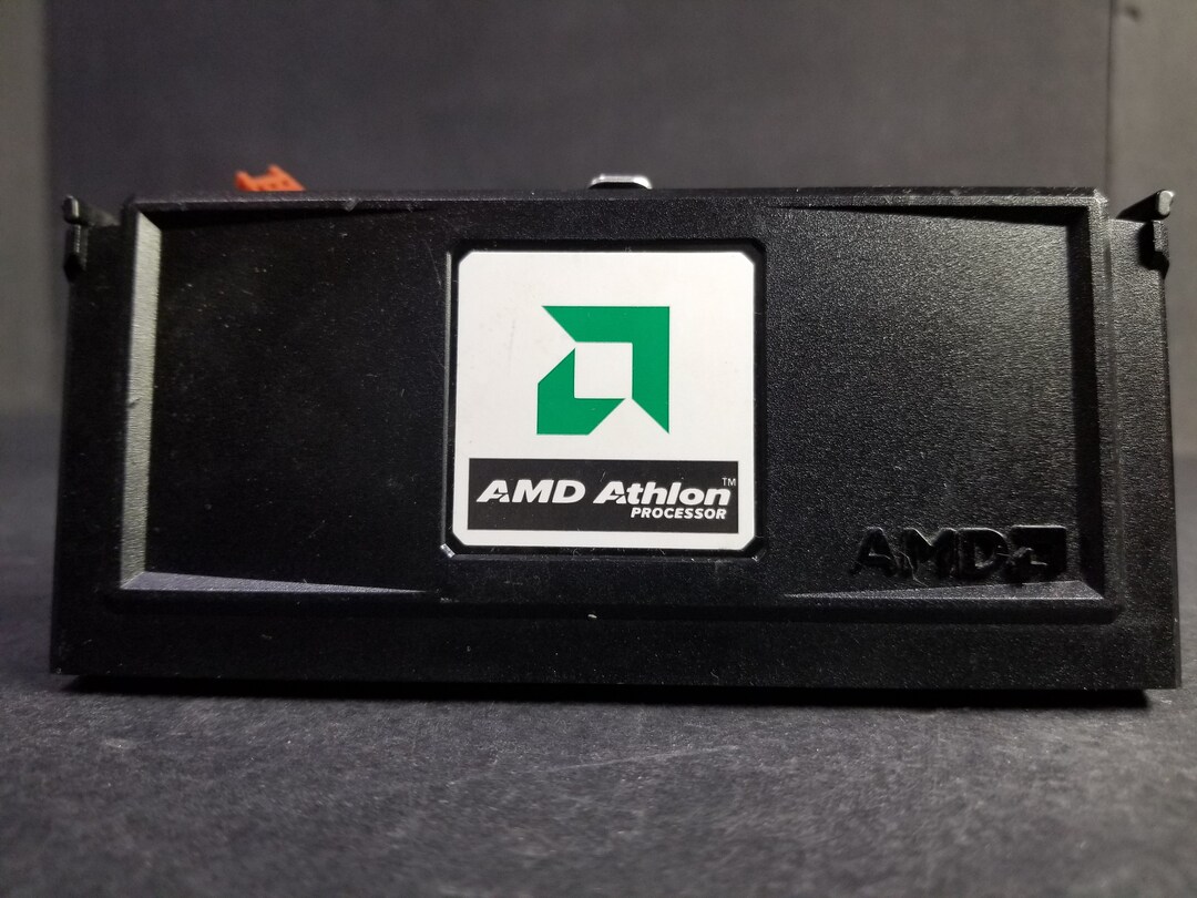 Vintage AMD Athlon Processor Unit With Heatsink Fan Untested - Etsy