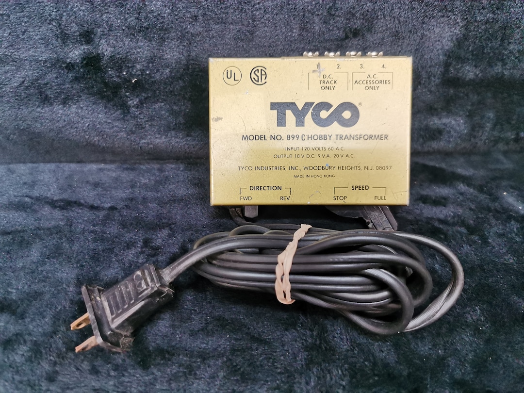 Vintage Tyco HO Scale Transformer Train Power Pack Model 899C Tested ...