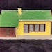 Vintage Heljan HO Scale Model Railroading Tract House Kit Built Up ...