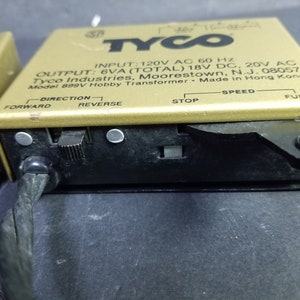 Tyco Model No. 899T Hobby Transformer Lot of 3 for Parts - Etsy