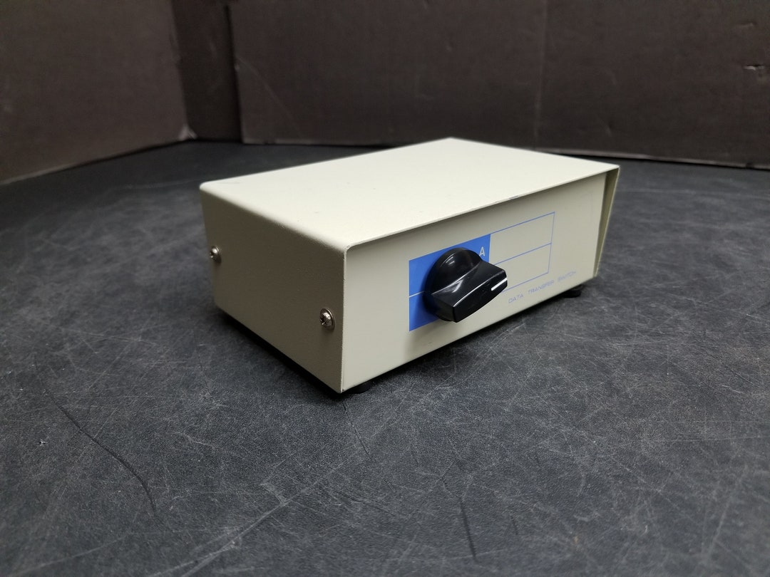 Vintage Computer Data Transfer Switch A/B 2 Position Ports - Etsy