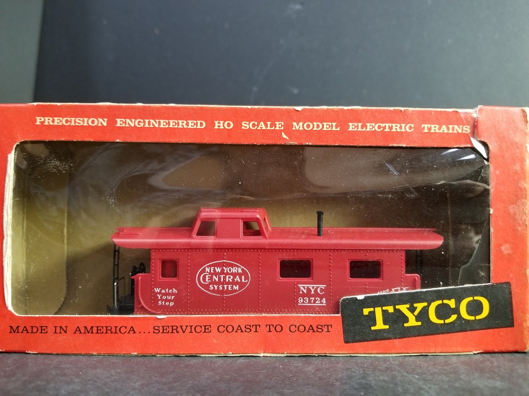 HO Scale TYCO 8-wheel Caboose New York Central T327P:349 With Original ...