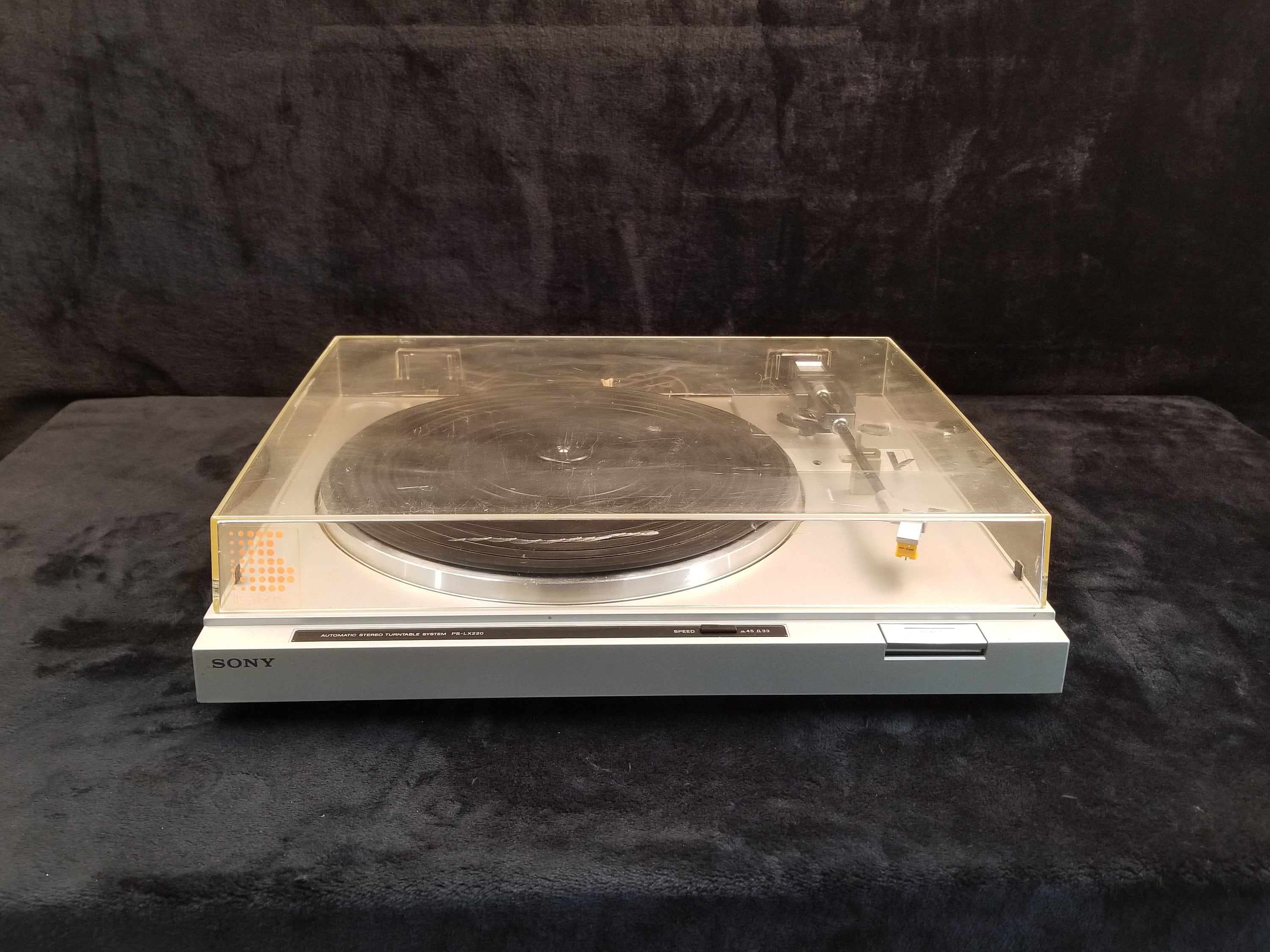 clearance outlets Vintage Sony Linear Tracking Turntable Record Player ...