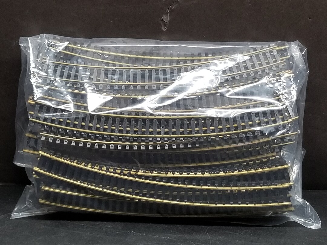 Bachmann/atlas/tyco HO Scale 18'' R Curved Tracks Lot of 50 - Etsy