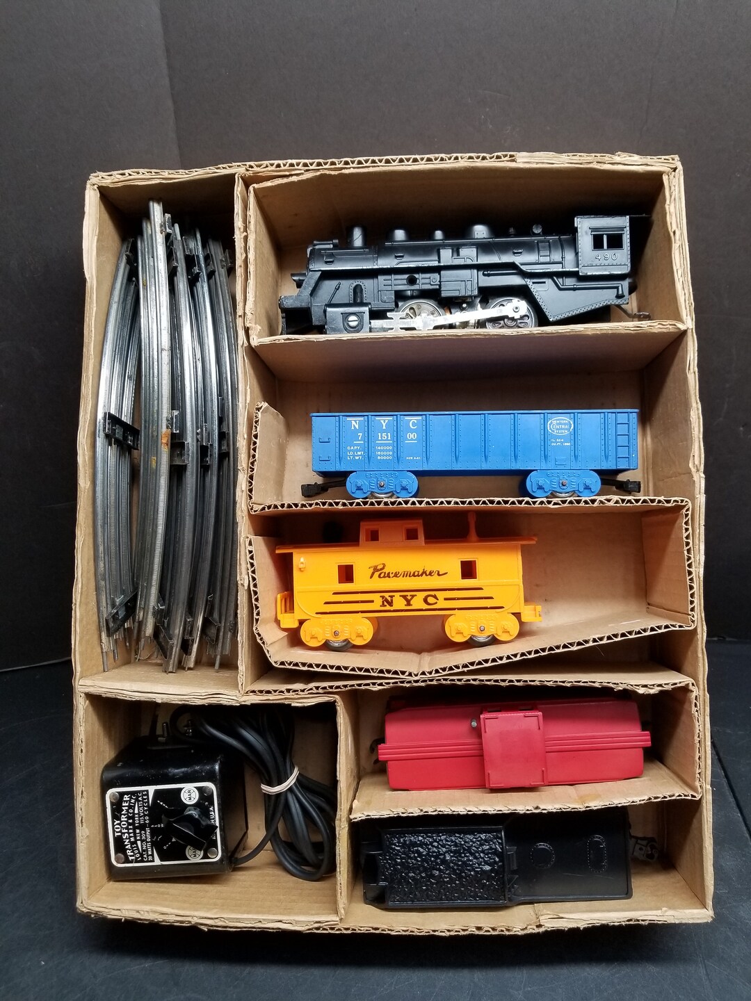 Vintage Marx Post War Electric Train Set Tested Working - Etsy