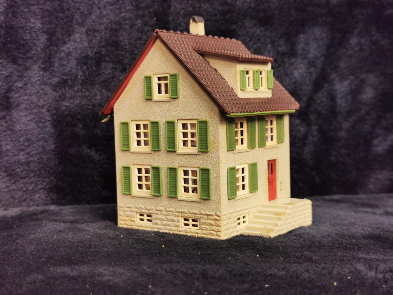 Vintage Faller HO Scale Three-story Town House Fully Assembled - Etsy