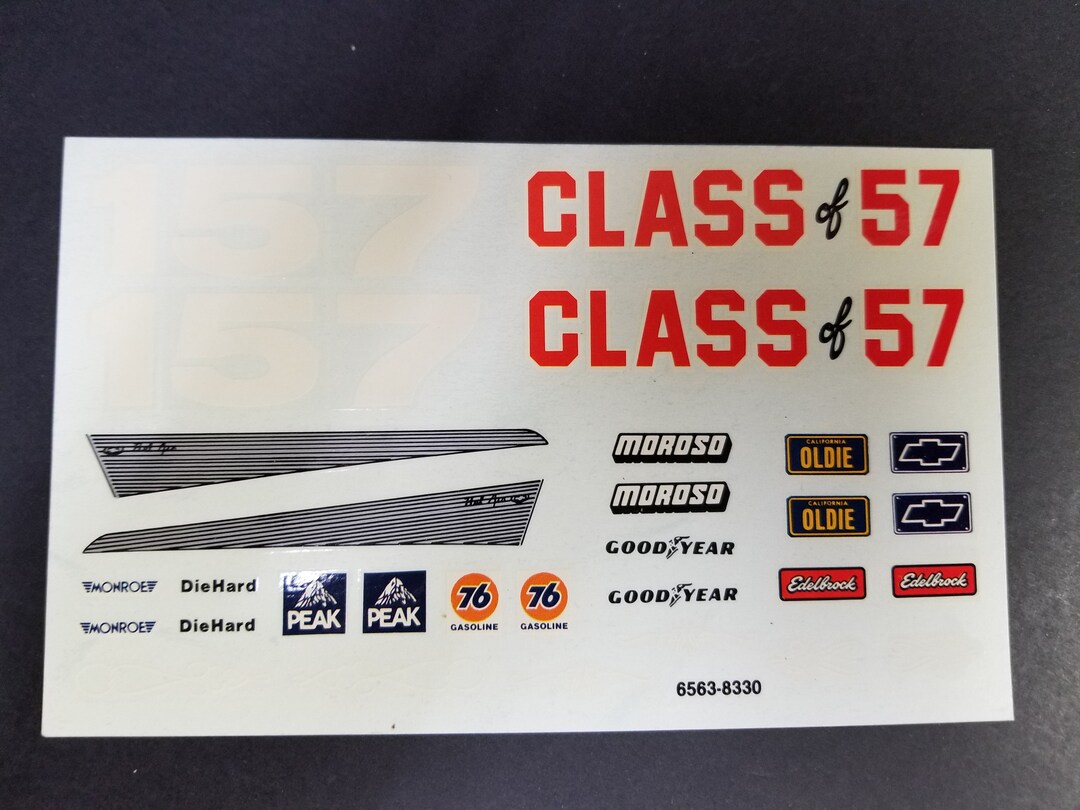 Brand New Decal Set Sheet for Model Car Kit Read Description - Etsy