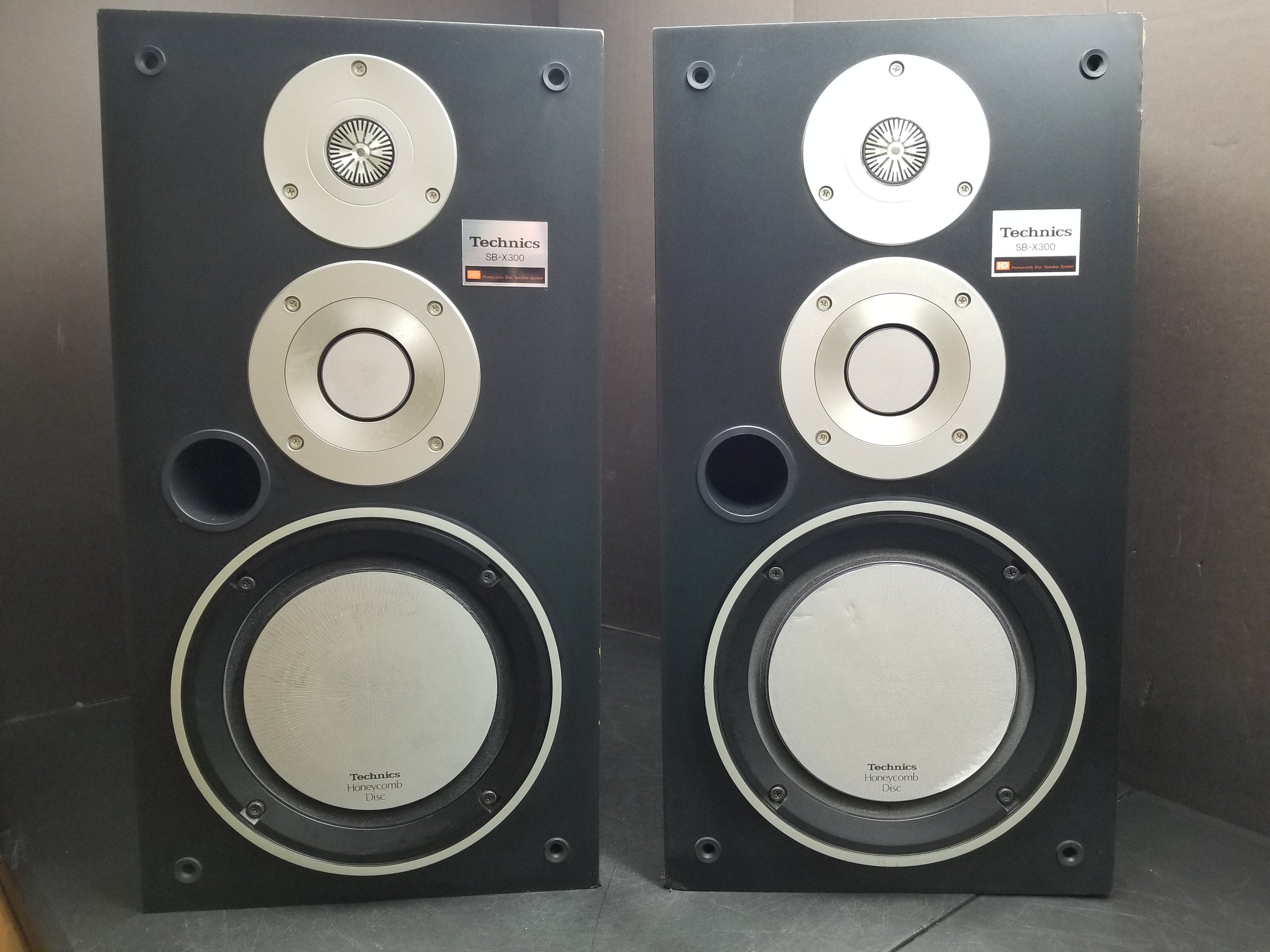 Technics Honeycomb Speakers