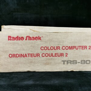 Vintage Radioshack TRS-80 Color Computer 2 in Original Box With ...