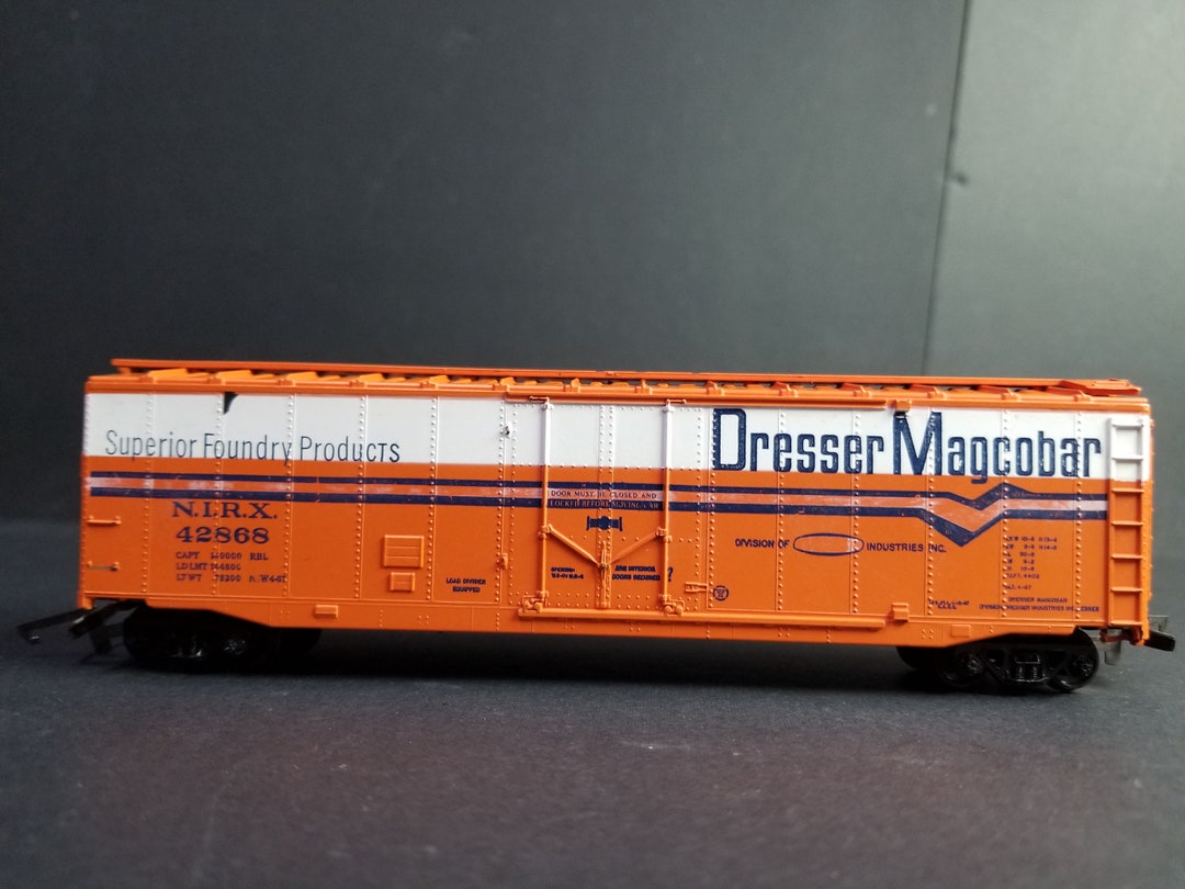 Athearn HO Scale Dresser Magcobar Plug Box Car Nirx #42868 Orange - Etsy