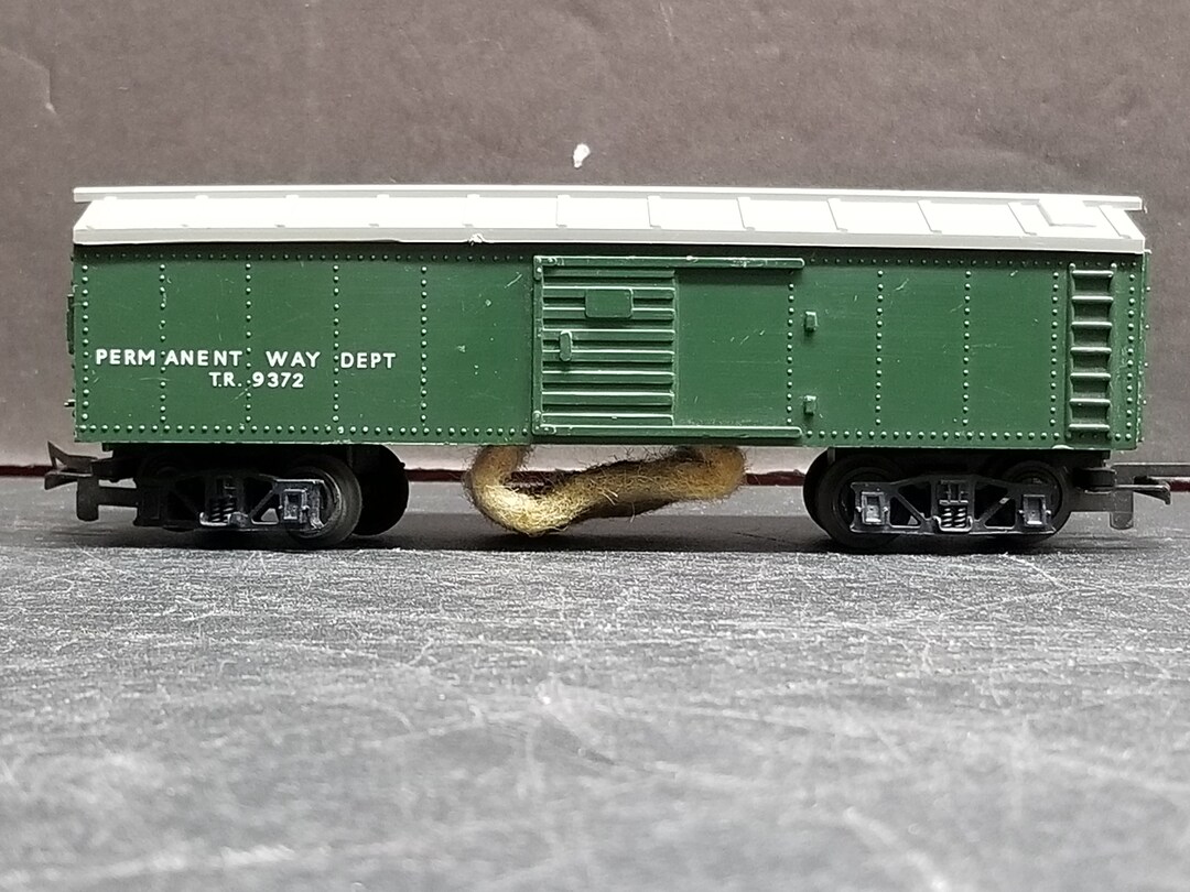 Tri-ang Oo/ho Permanent Way Dept TR 9372 Green/gray Track Cleaner - Etsy