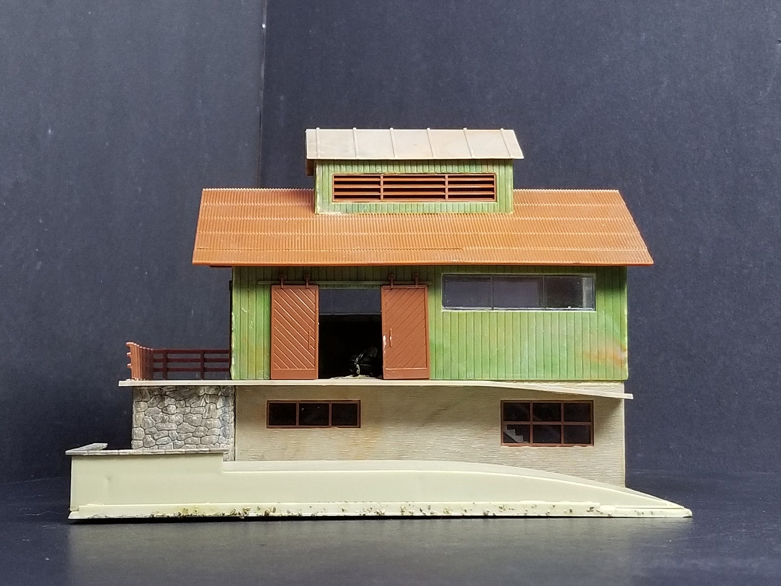 Faller HO Scale Nr.157 Warehouse With Loading Ramp - Etsy