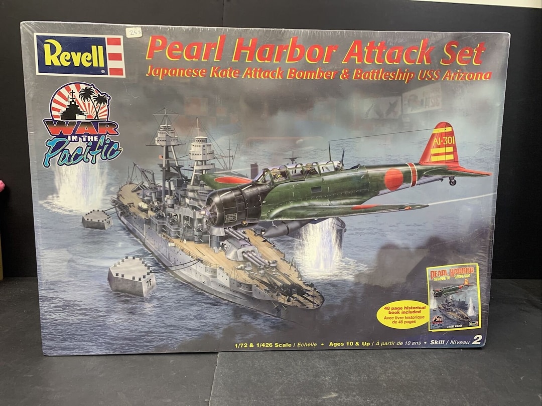 Revell 1 72 1 426 85 6863 Pearl Harbour Attack Japanese Kate Bomber USS ...