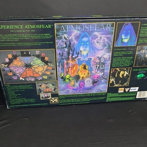 ATMOSFEAR the Harbingers VHS Board Game - Mattel Horror - French ...
