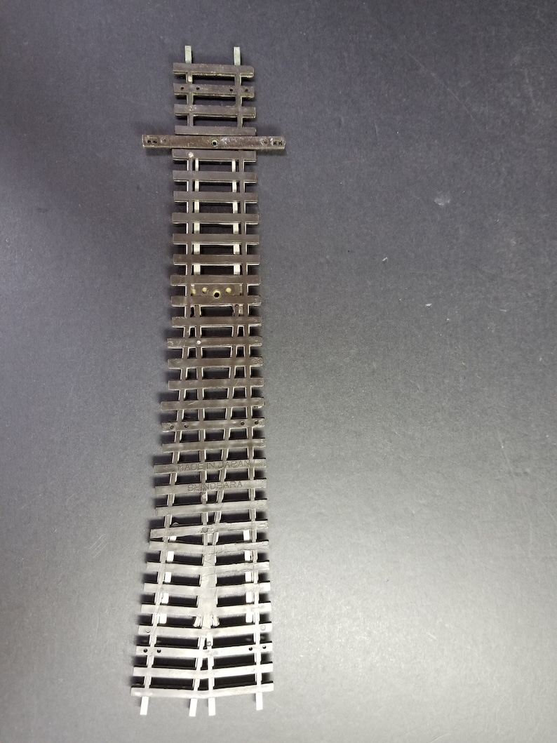 HO Scale Shinohara Left Hand Switch Track Silver - Etsy