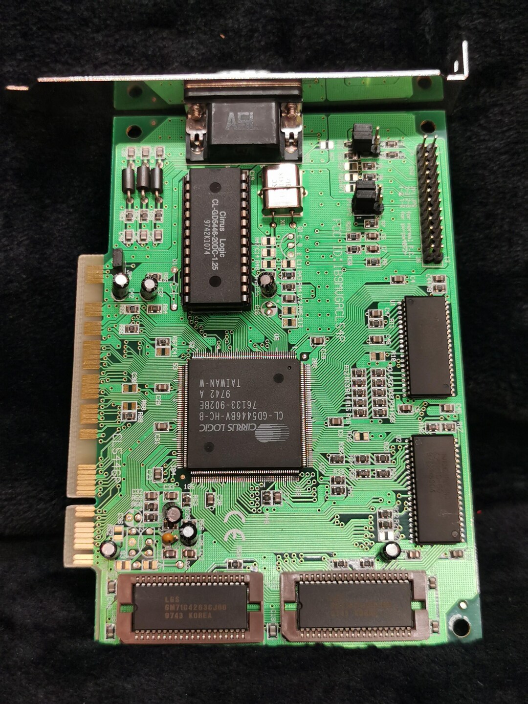 Vintage Cirrus Logic Mvga-cl5446p Vga Pci Video Card 2mb - Etsy