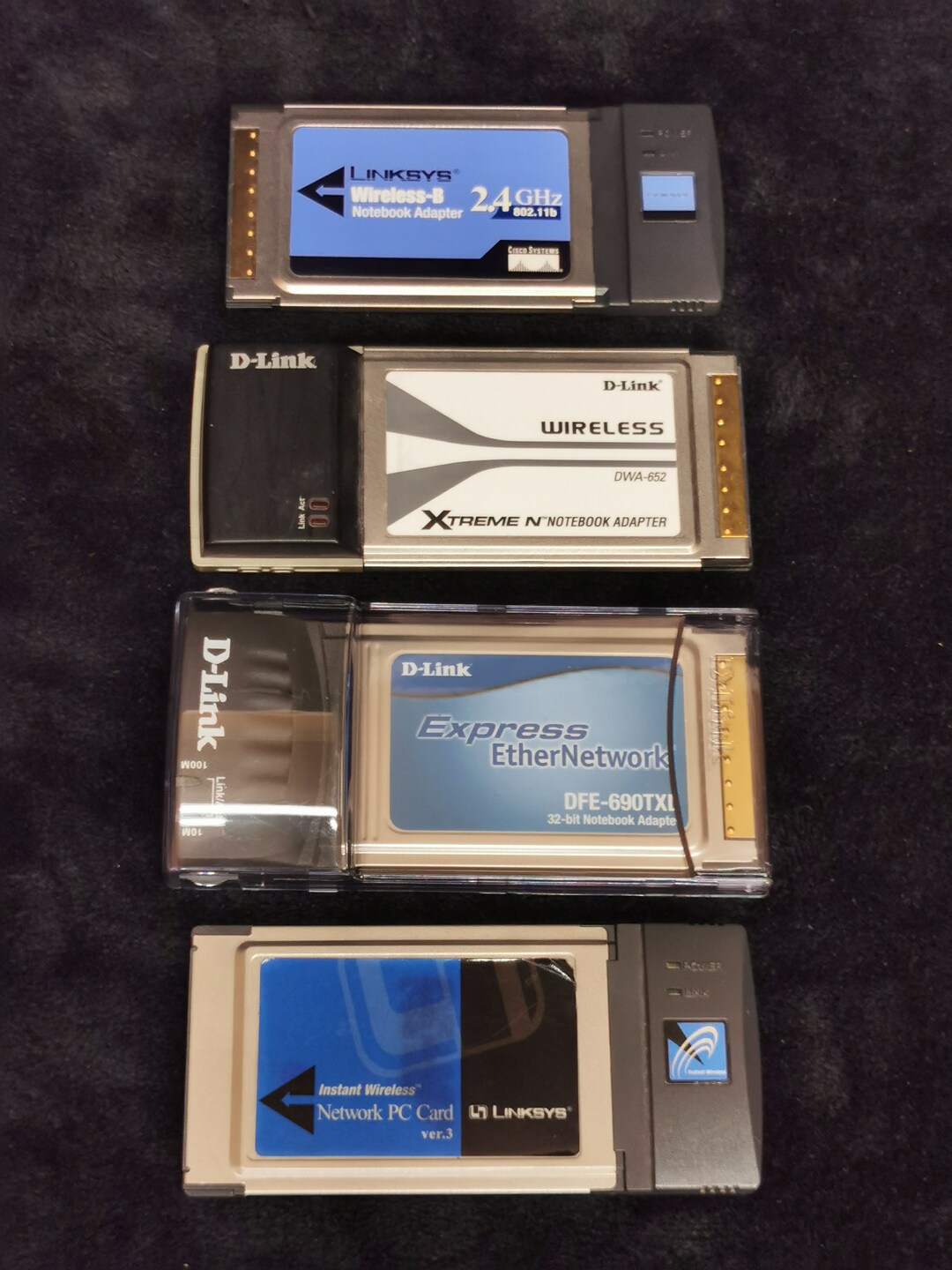 Vintage Ethernet Wireless Network PC Card Lot of 4 - Etsy