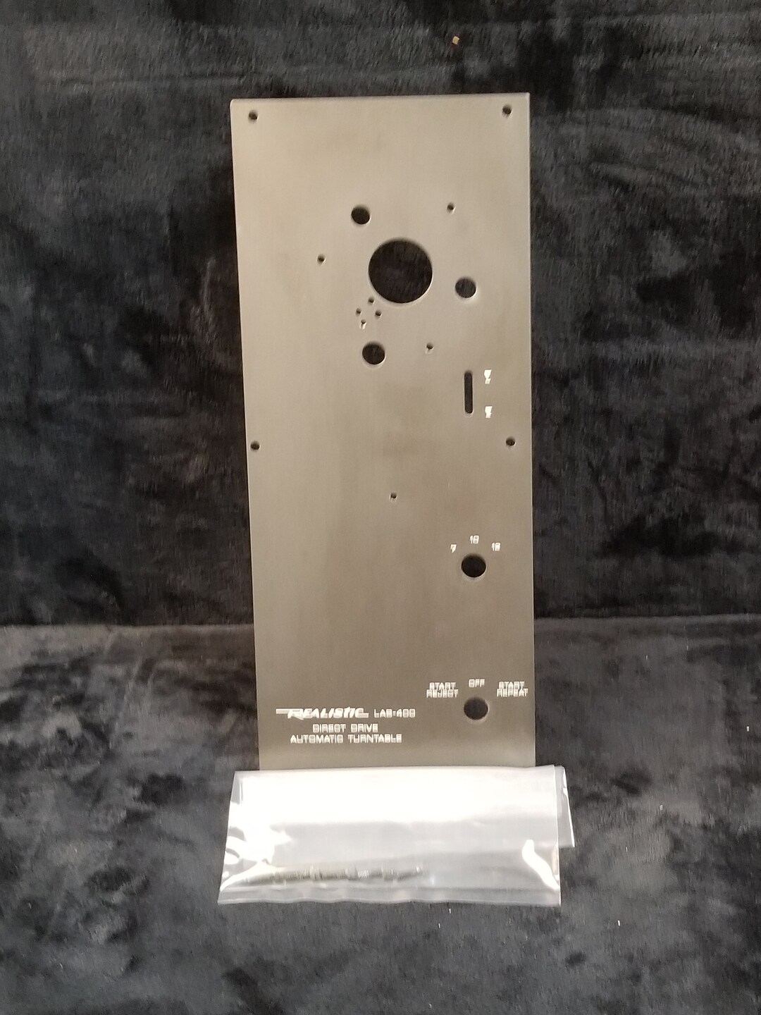 Vintage Realistic Model Lab-400 Turntable Replacement Original Metal ...