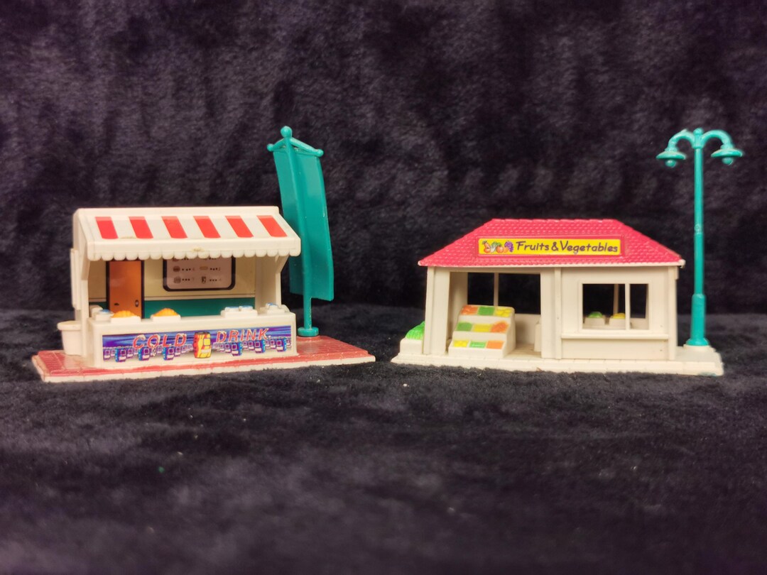 Vintage HO Scale Railway New-ray Fruits & Vegetables and Cold Drink ...
