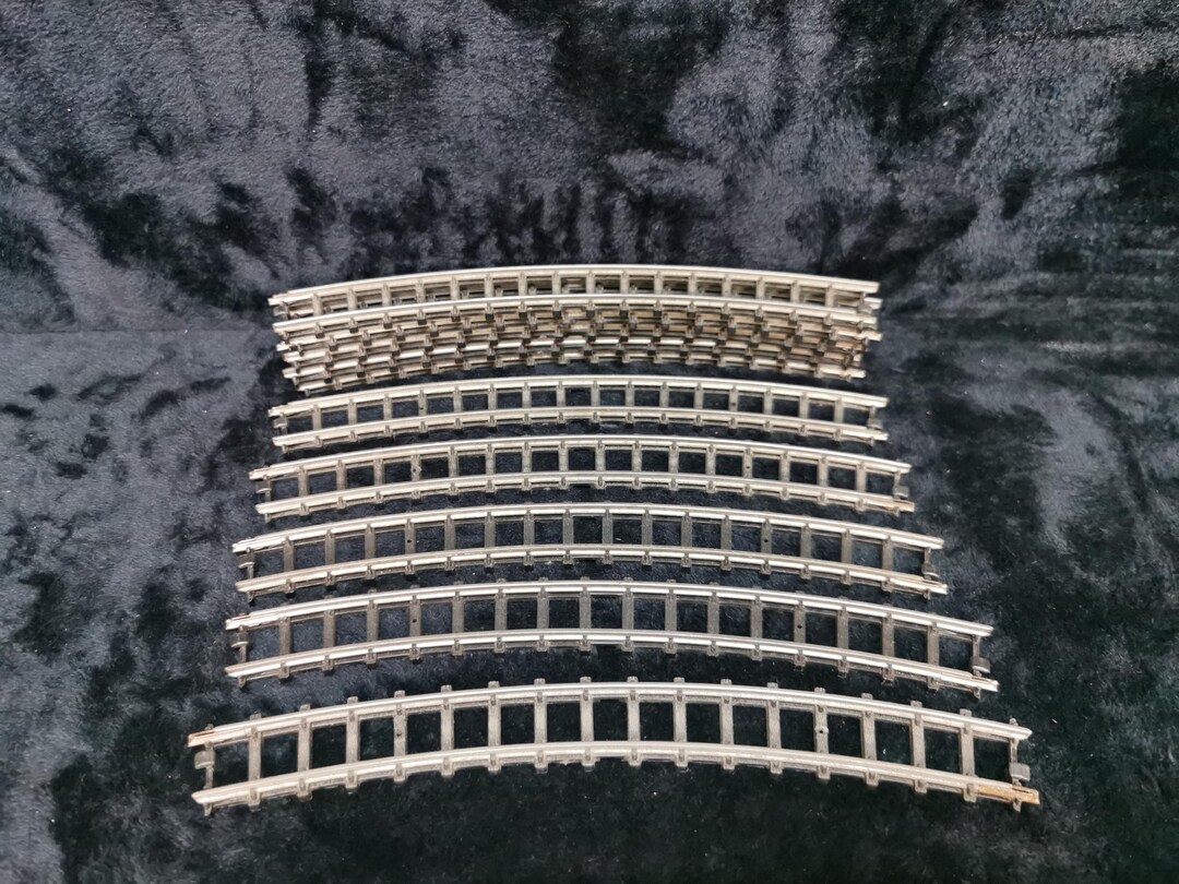 Vintage Tri-ang HO/OO Scale Curved Track: Large Radius Series 3, Lot of ...