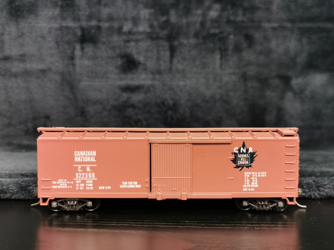 Vintage Athearn Canadian National 522368 Brown Box Car - Etsy UK