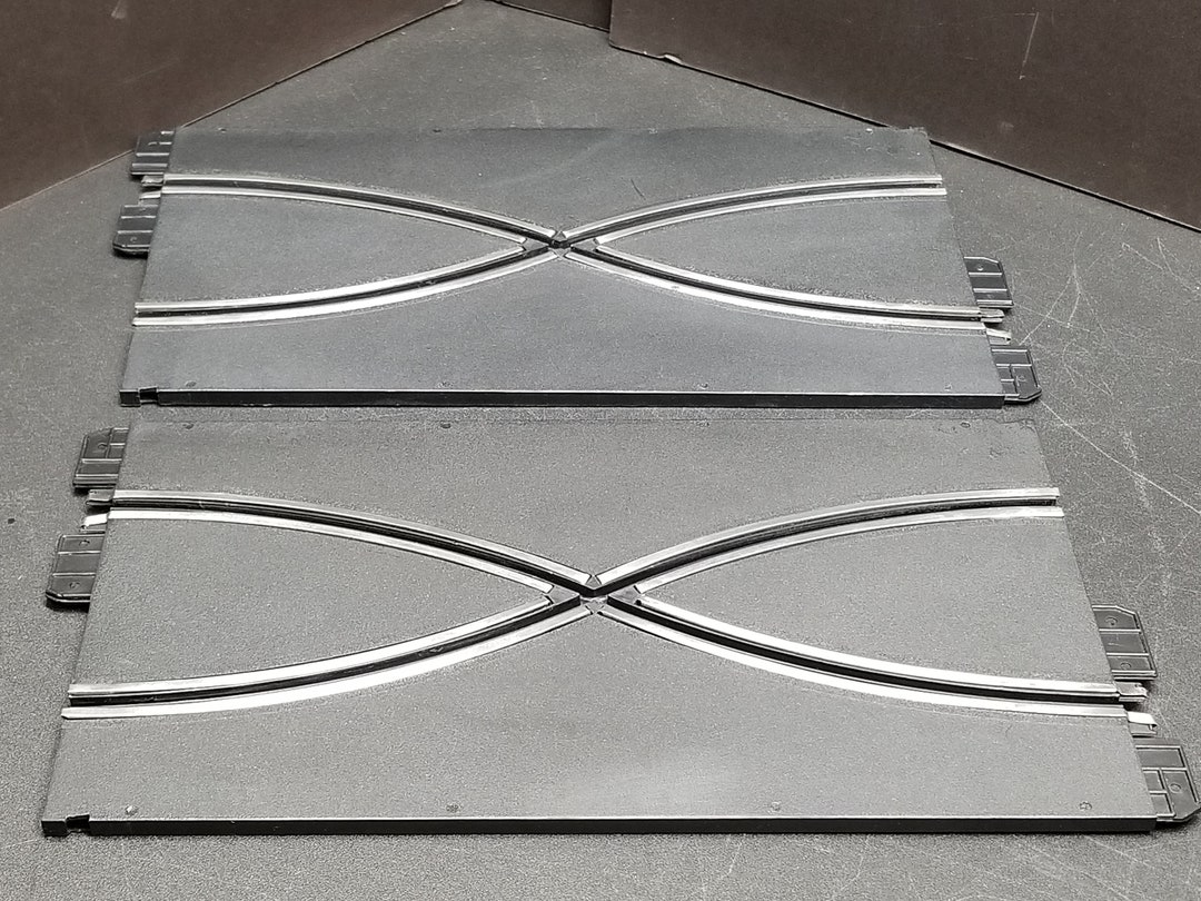 Strombecker Slot Car Track 1/32 Scale 2 Pieces Crossover / X Track - Etsy